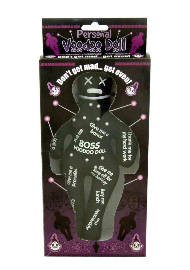 Voodoo Boss Doll: Make your Boss Late – Guesswhatiforgot